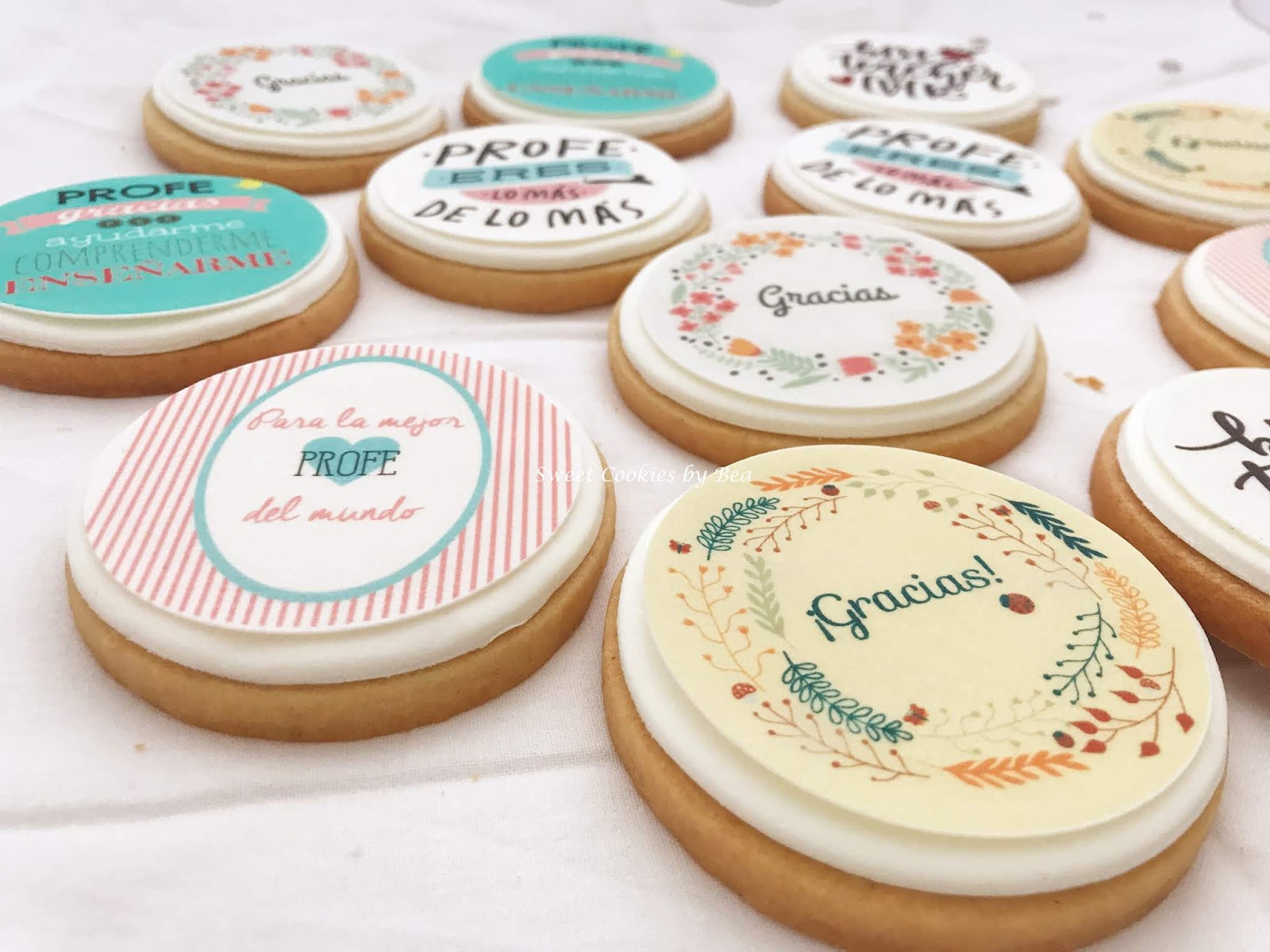 Sweet Cookies by Bea: Galletas para regalar a profesores