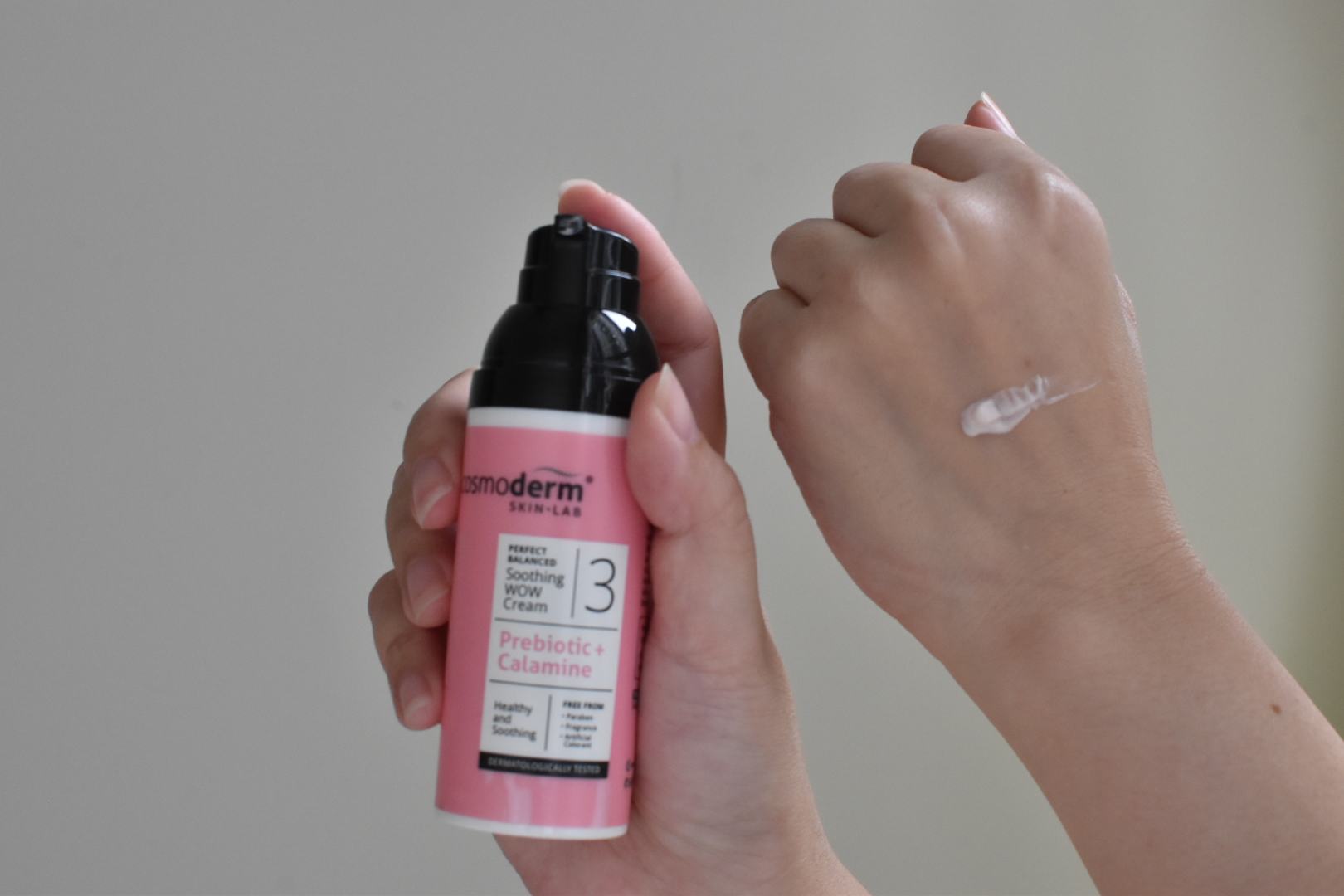 Betty's Journey: Review: Cosmoderm Perfect Balanced , A Simple Pink Routine