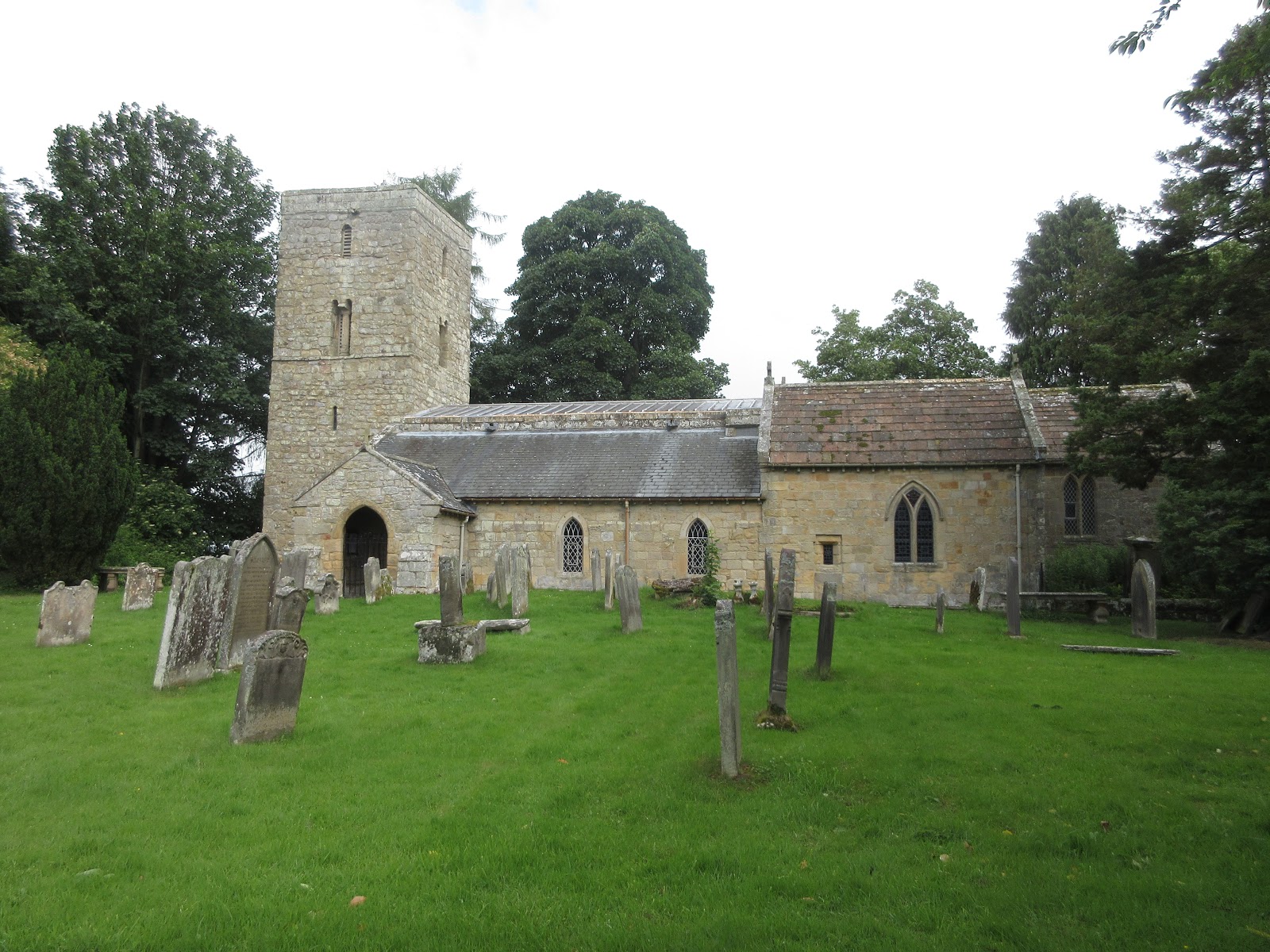 Gadgie Walks: , Bolam, Shaftoe Crags and a Standing Stone.