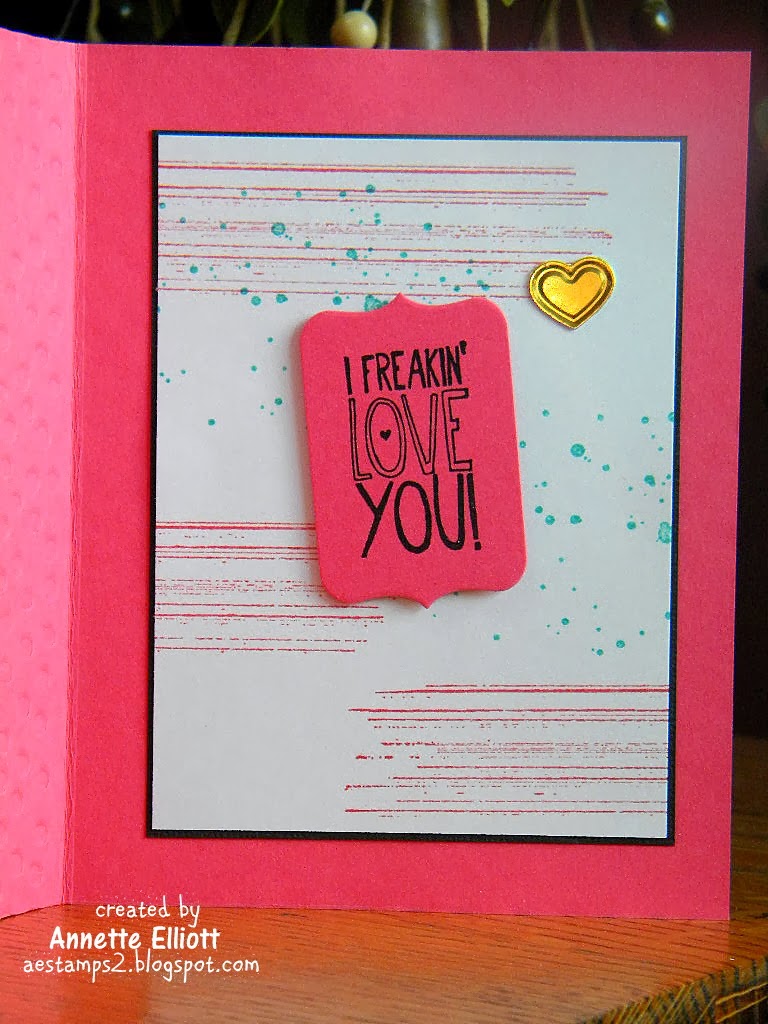 AESTAMPS A LATTE: Cool Kid Valentine card