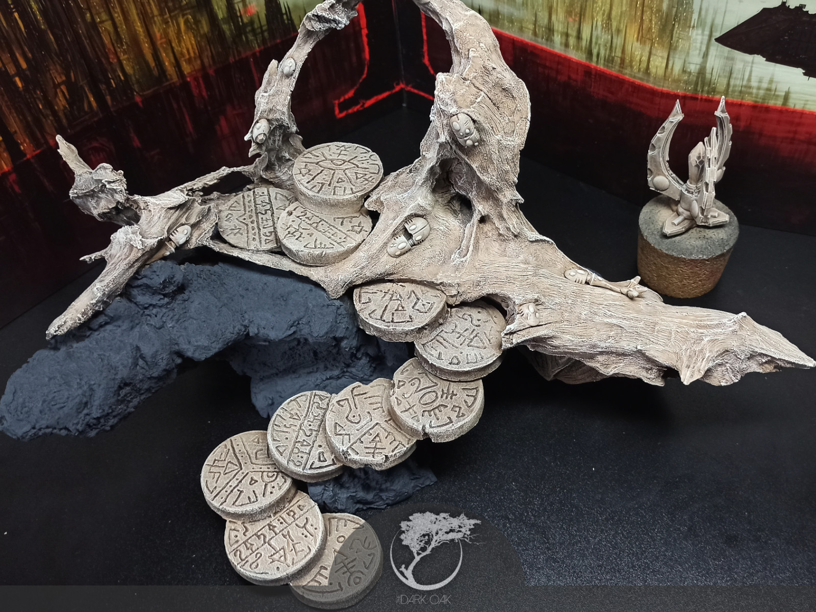 The Dark Oak: Eldar Webway gate - Scratchbuild terrain Part I - FKB ed. #68