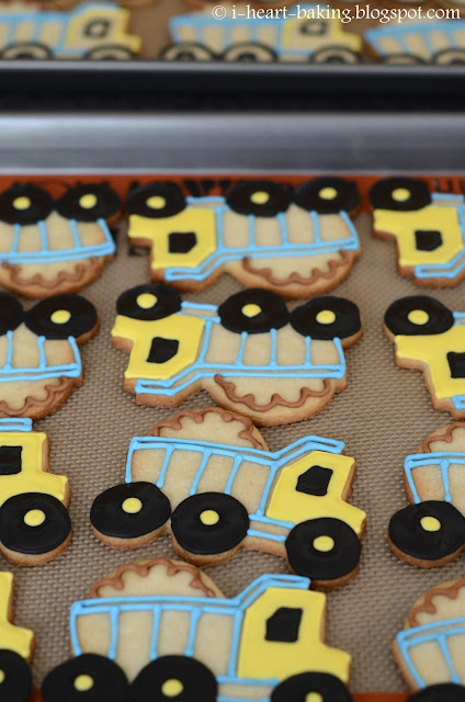 i heart baking!: dump truck cookies