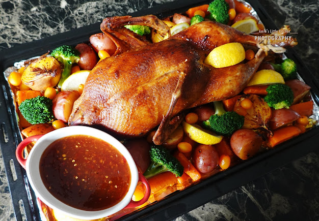 Itik Panggang Sos Plum - Amie's Little Kitchen