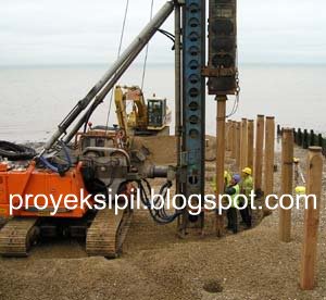 Jenis dan Bahan untuk Pondasi Tiang Pancang | Proyek Sipil