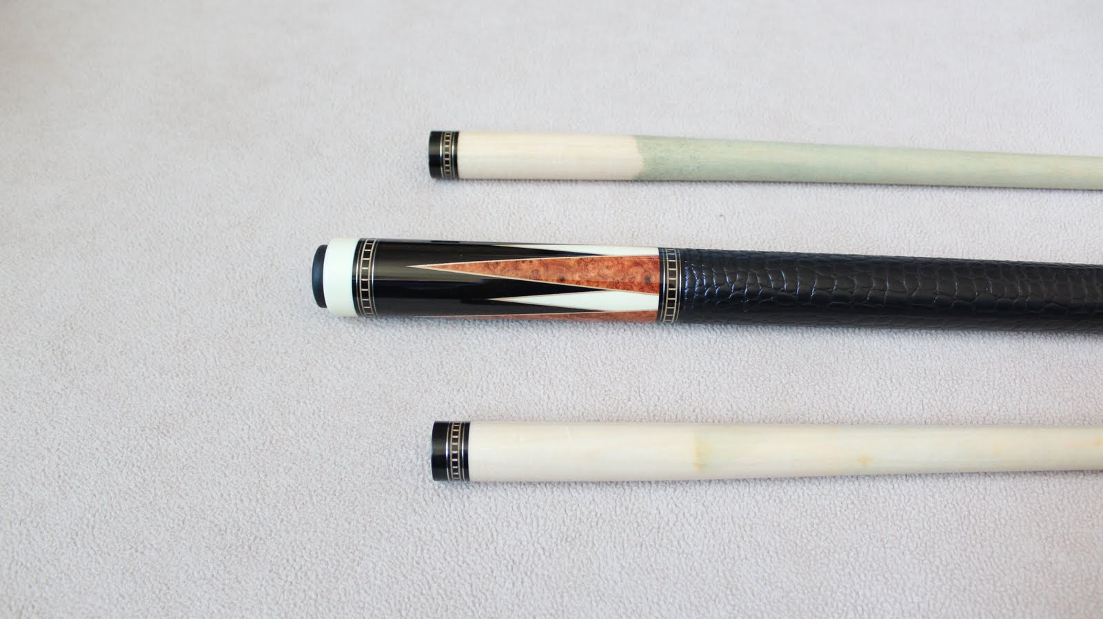 Zappy's Pool Cues: Coker Ivory Cue