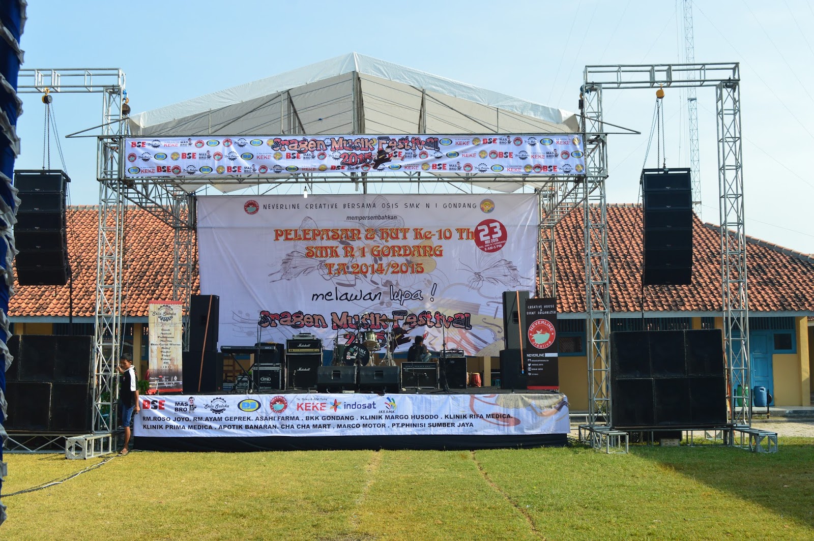 PANGGUNG RIGGING 6X8 BOGOR | JASA PEMBUATAN TENDA PESTA - PANGGUNG RIGGING
