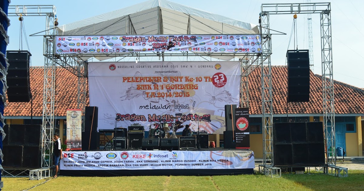 PANGGUNG RIGGING 6X8 BOGOR | JASA PEMBUATAN TENDA PESTA - PANGGUNG RIGGING