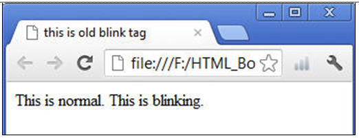 HTML Part 010_Blinking Element - Freelancers School