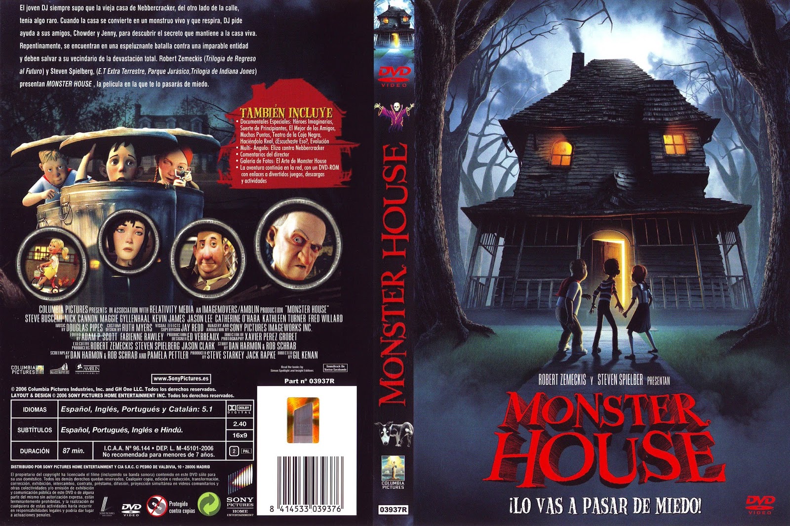 EL DESCUBRIMIENTO DE LAS PELICULAS AJENAS A DISNEY: Monster House ...