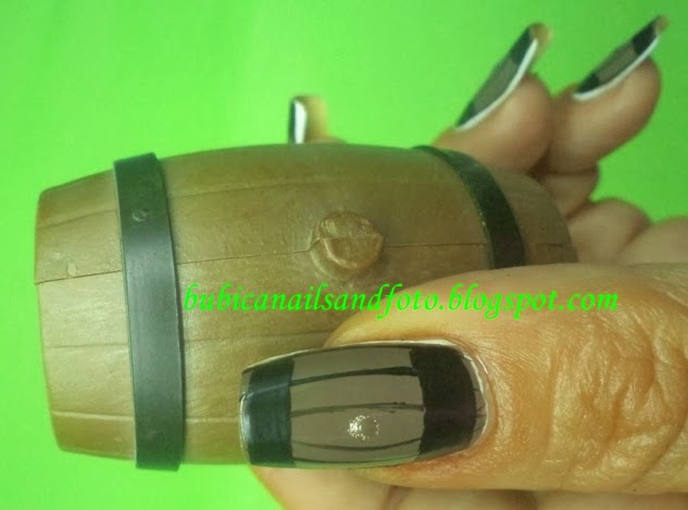 simple nails: 529 barrel nails , barrel nail art ,french mani ,brown ...