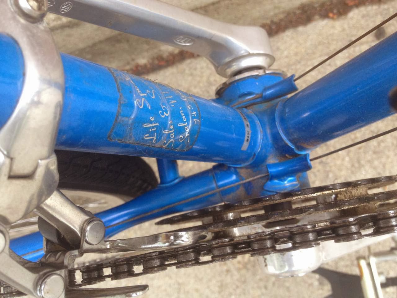 Bike Boom refurbished bikes: Early 80's Bianchi Randonneur Touring bike