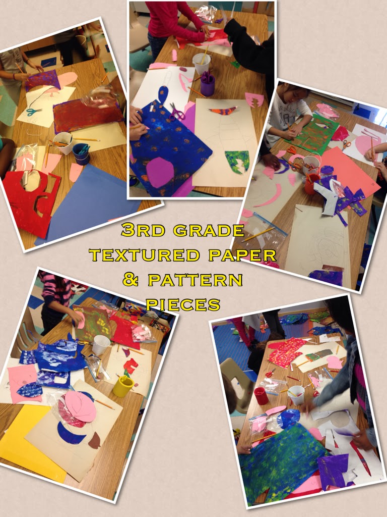 The Speckled Smock at Polser Elementary: Painting Texture like Eric Carle