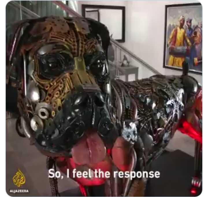 Watch his Al Jazeera video