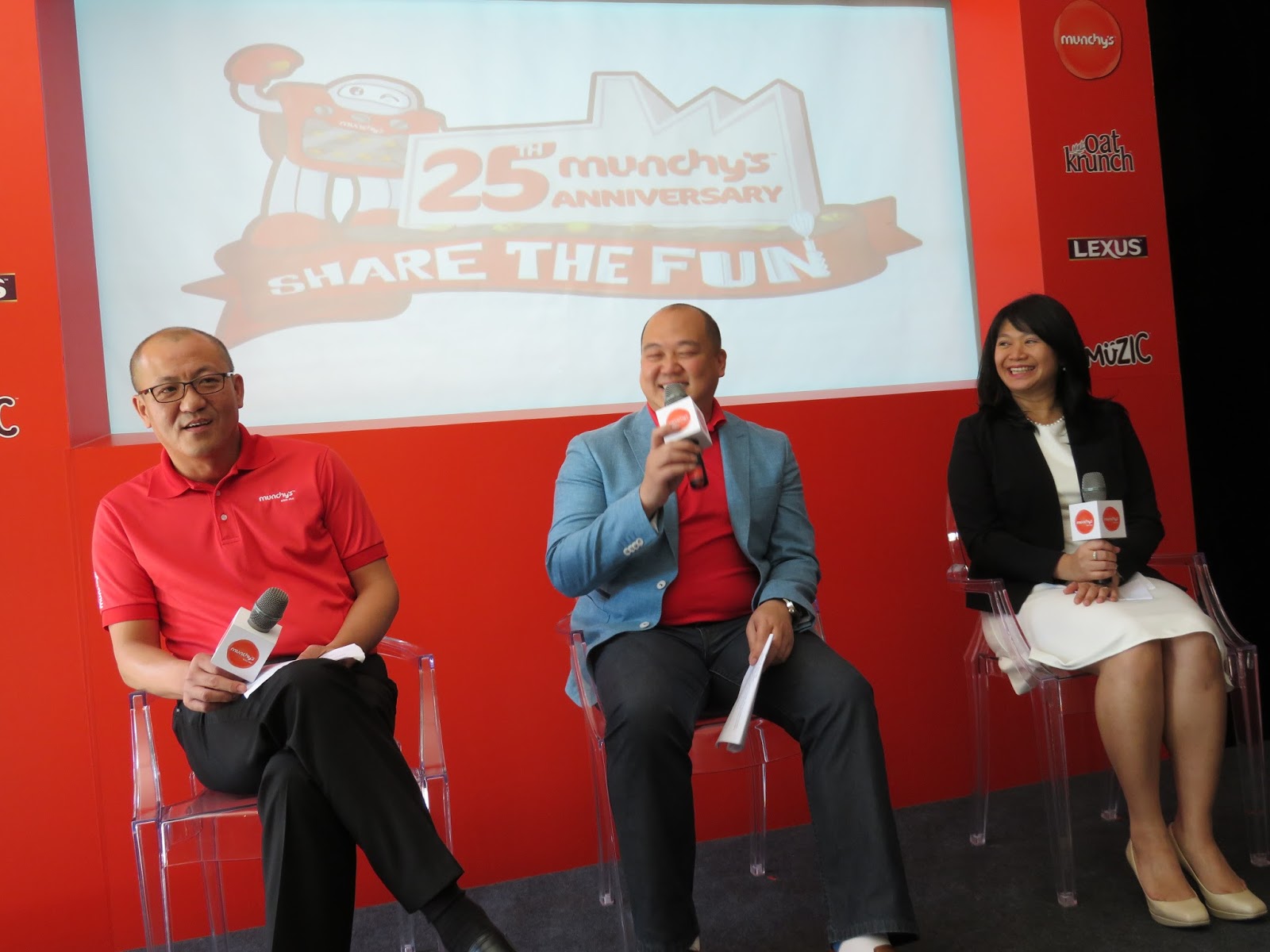 Kee Hua Chee Live!: MUNCHY'S CELEBRATES 25 GLORIOUS YEARS AS MALAYSIA'S ...