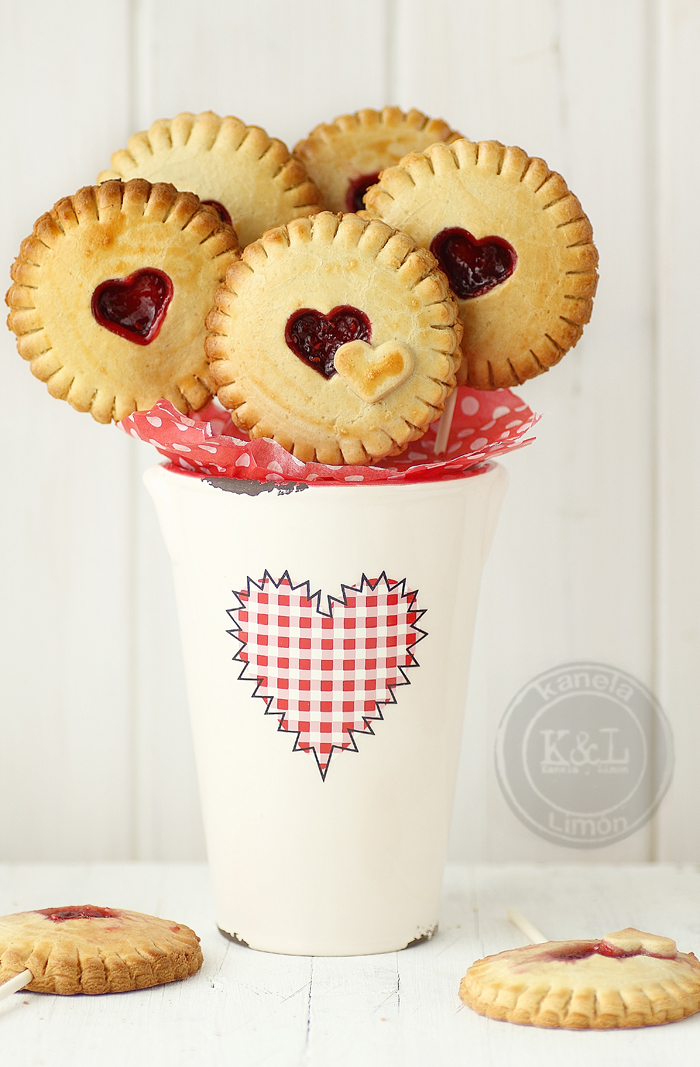 Galletas rellenas de mermelada / San Valentín | Kanela y Limón | Bloglovin’