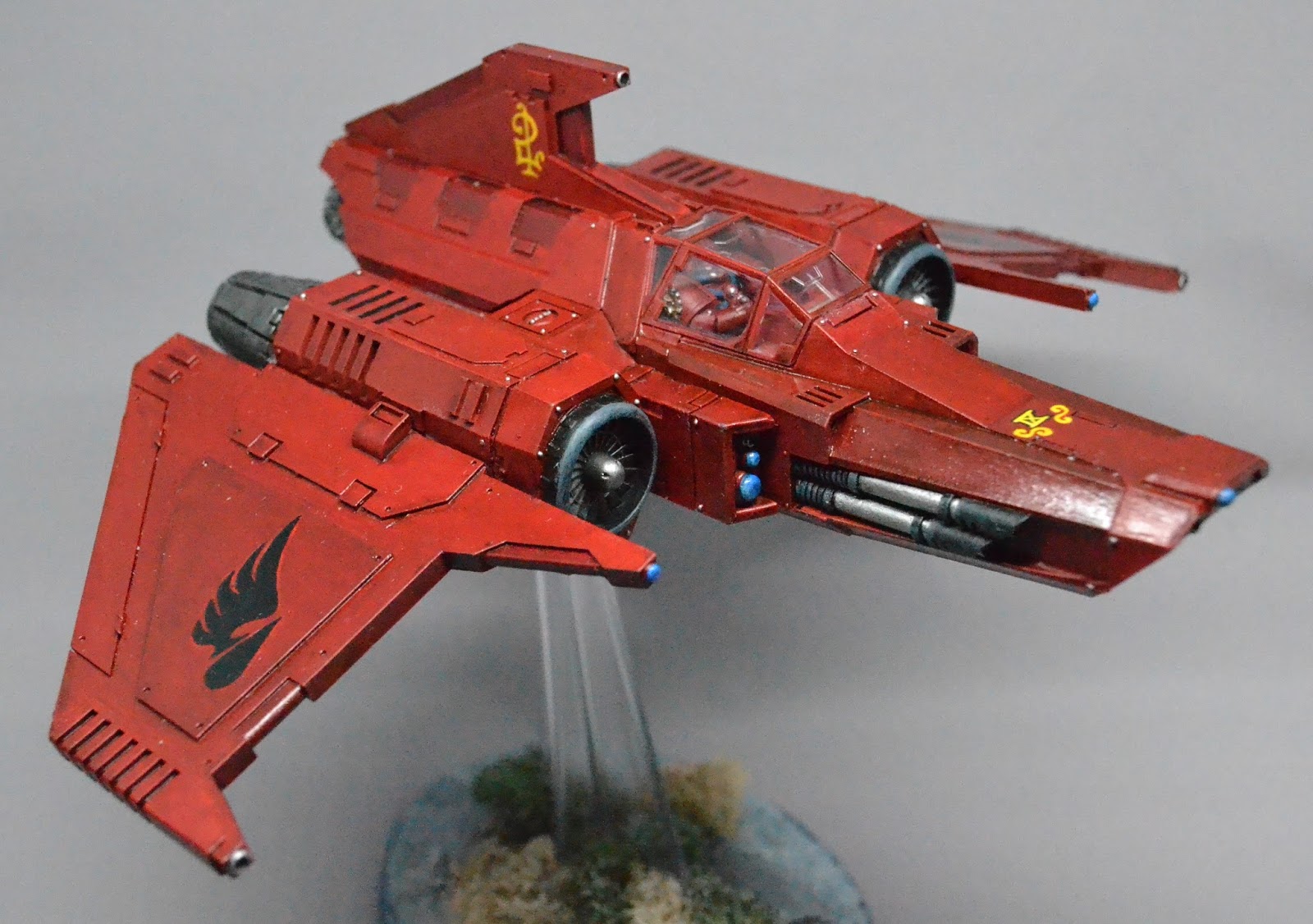 Sepulchre of Heroes: Blood Angels Xiphon Interceptor Complete!