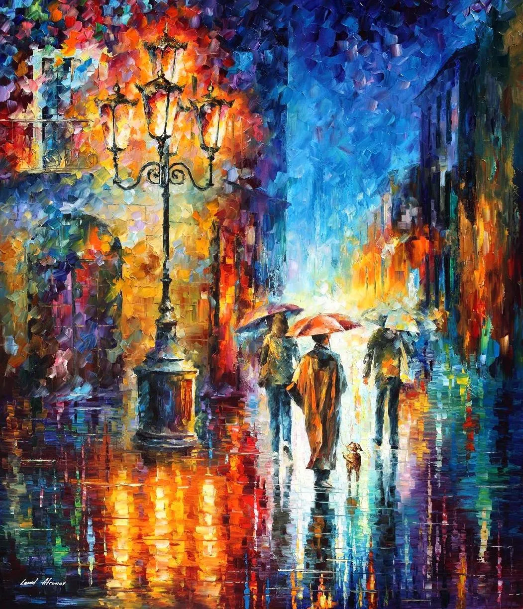 Leonid Afremov | The summer sun of Sicily | Tutt'Art@