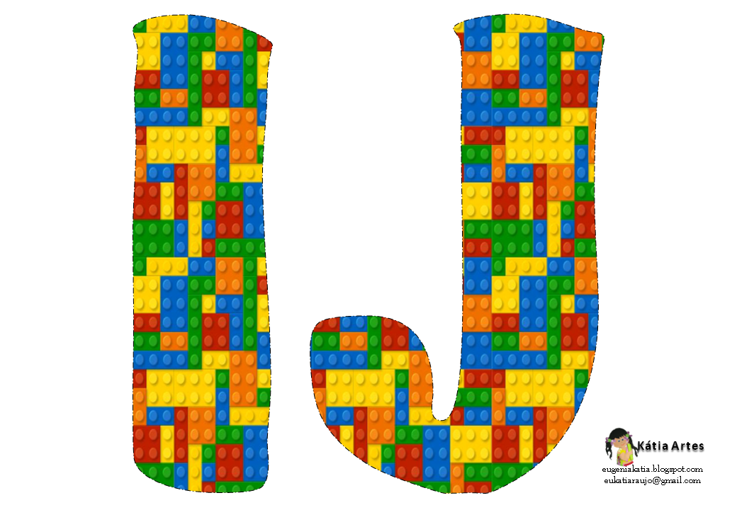 Alfabeto de Lego. - Oh my Alfabetos!