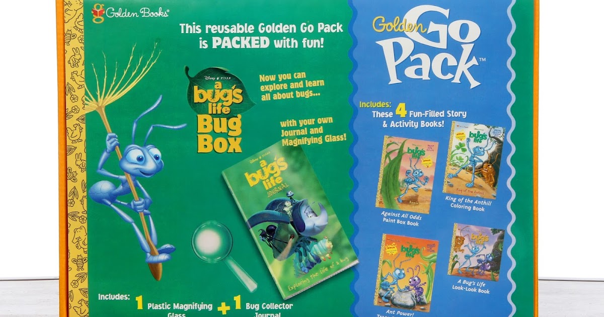 Dan the Pixar Fan: A Bug's Life: "Golden Go Pack" Boxed Set of Four Books
