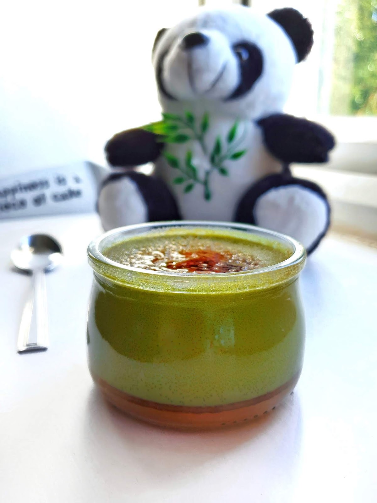 Matcha Crème Brûlée with Biscoff Butter Layer – Recipe