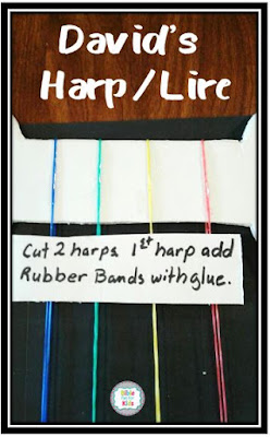 Bible Fun For Kids: David's Harp & Slingshot