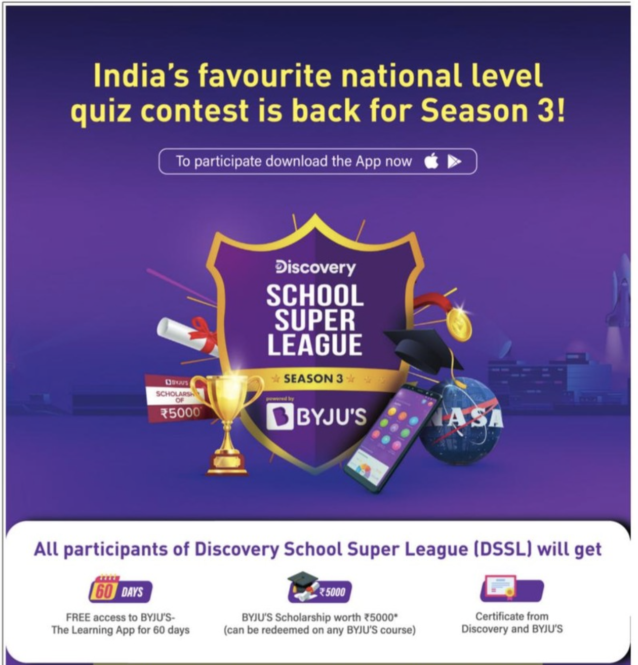 BYJU s Discovery School Super League Form 2020 DSSL Byjus byju-s-discovery-school-super-league-form-2020-dssl-byjus