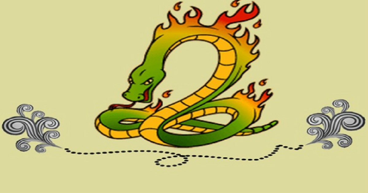 Lenda - Boitatá - Hora de Colorir - Atividades escolares