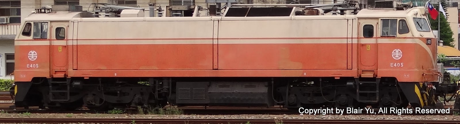 Blair's 鐵道攝影: E405電力機車 / TRA E405 Electric locomotive