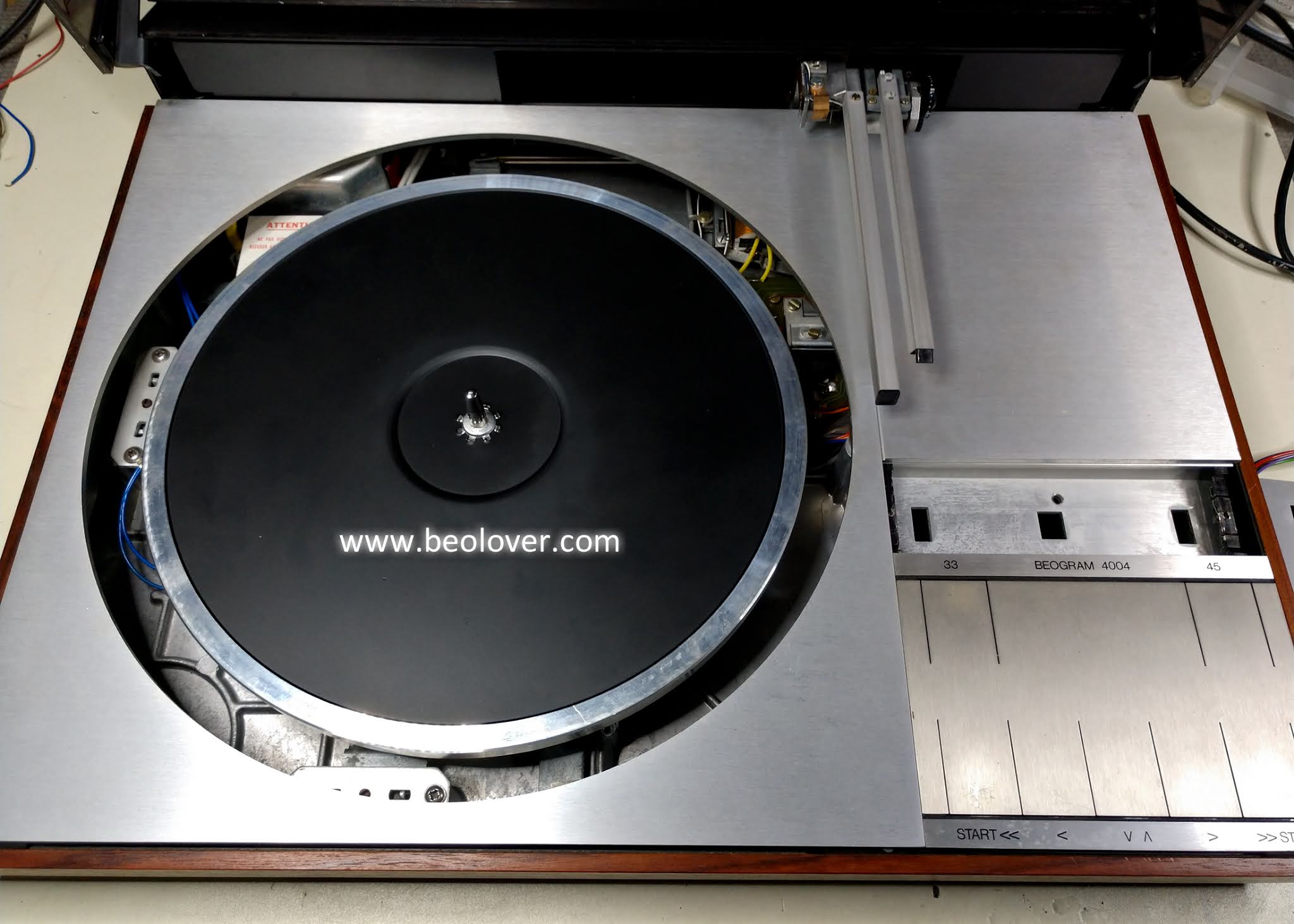 beolover: Beogram 4004 From Canada: Starting the Restoration