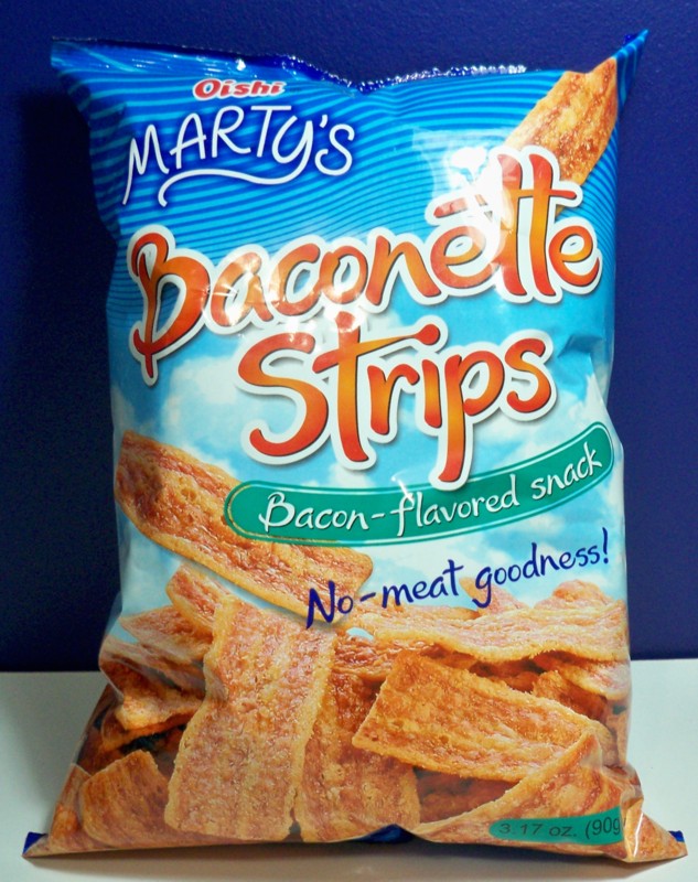 Munchies De Sade: Oishi Brand - Marty's Baconette Strips