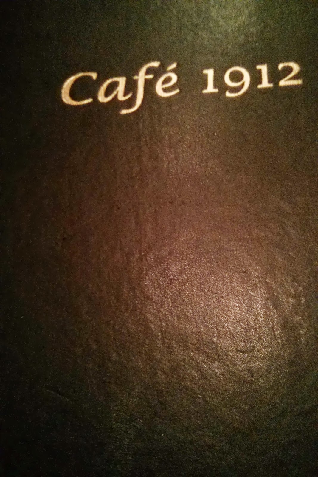 Amuse-bouches: Cafe 1912