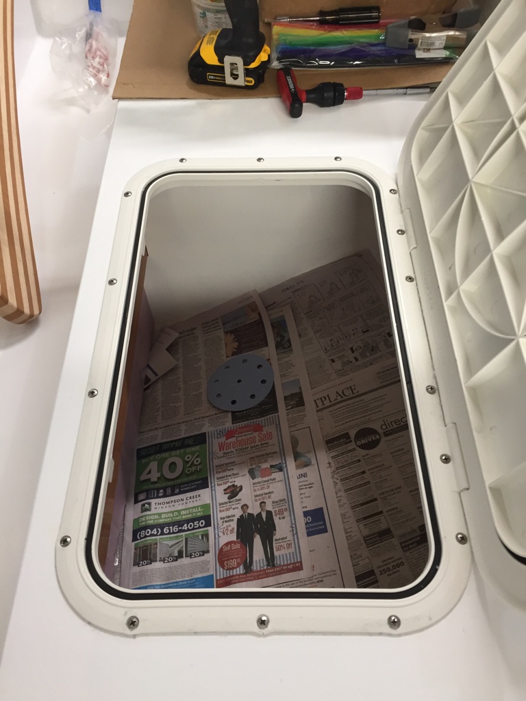 Ron's Pocketship Build: Painting and some Hardware Install