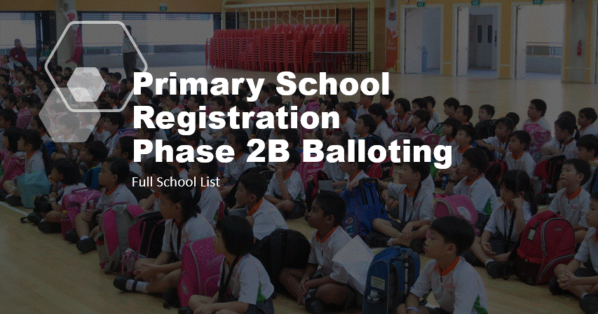 Primary School Registration : Phase 2B Balloting Full School List ...