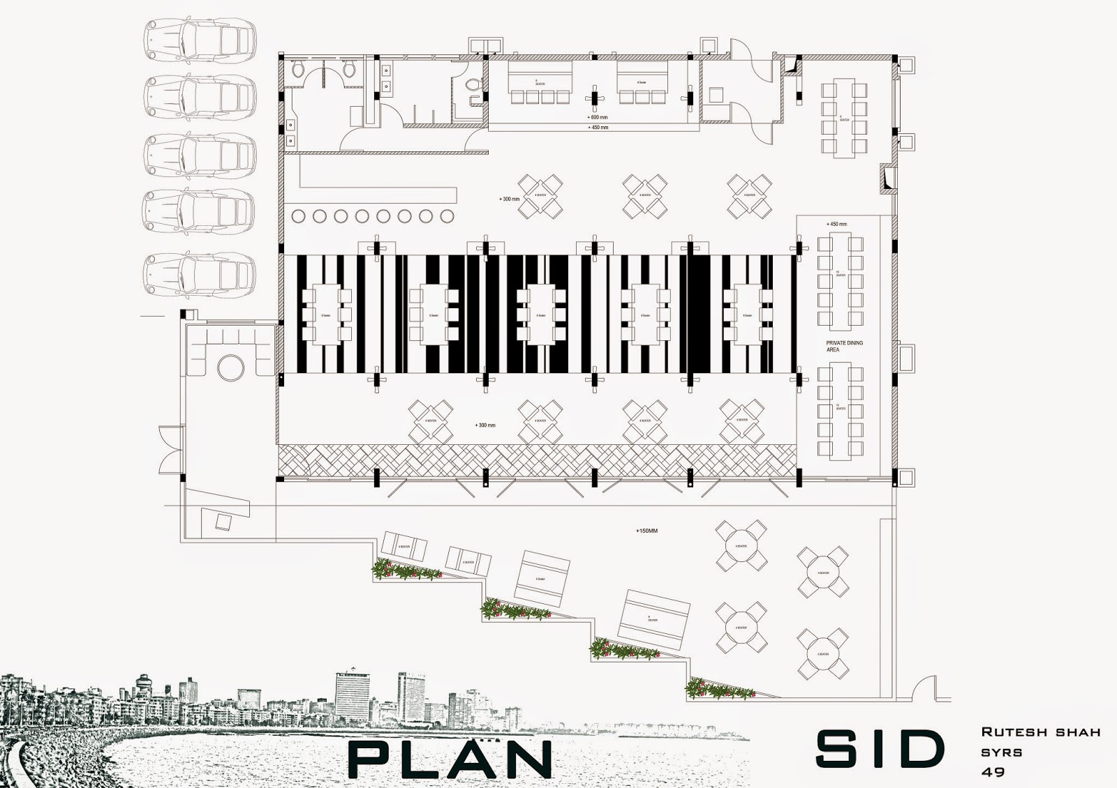 CUISINE BASED FINE DINE RESTAURANT DESIGNED AT GOA SEA SHORE | Rutesh Shah