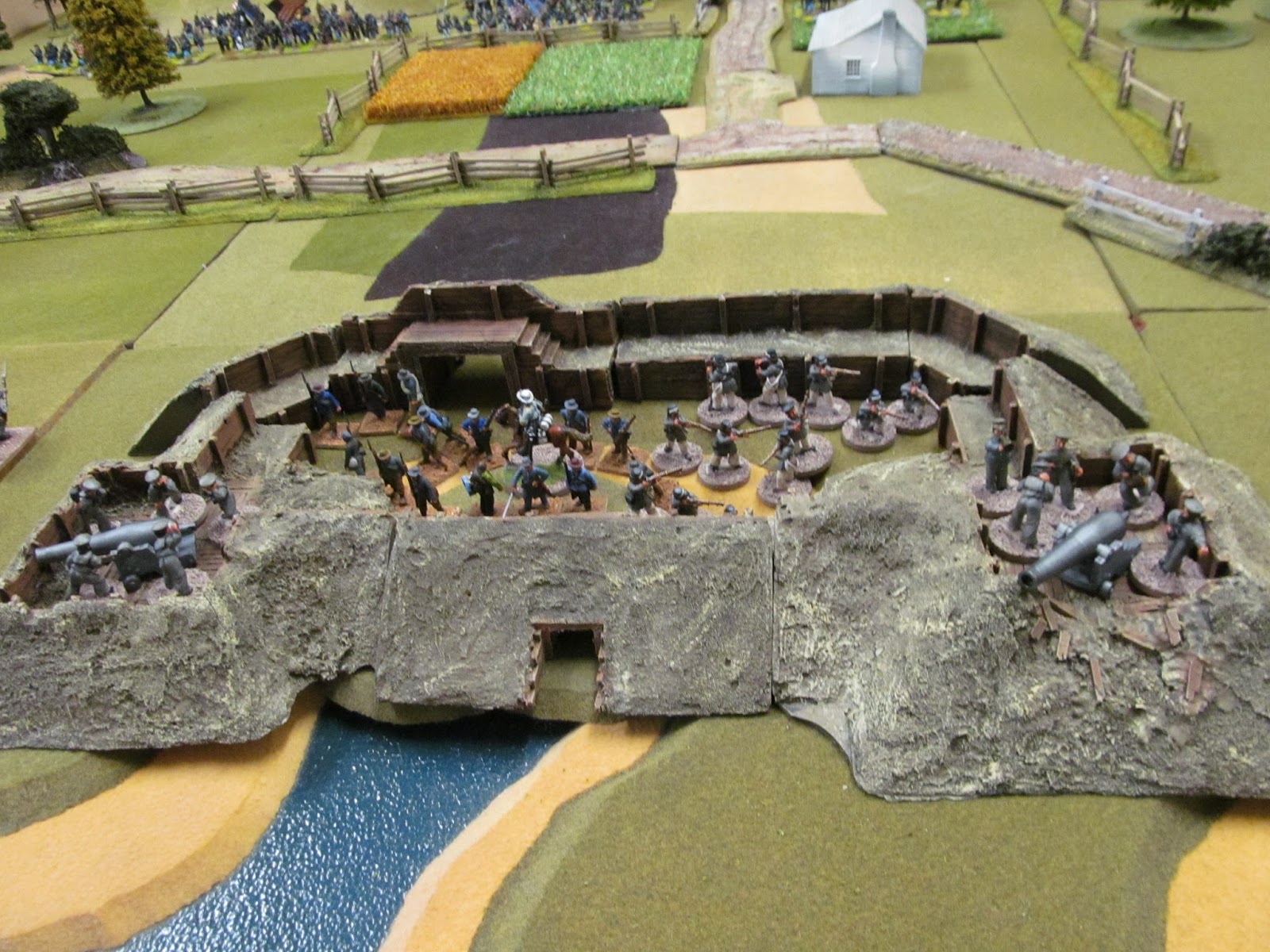 Blenheim to Berlin: 28MM ACW: STORMING FORT WRIGHT ON THE ...