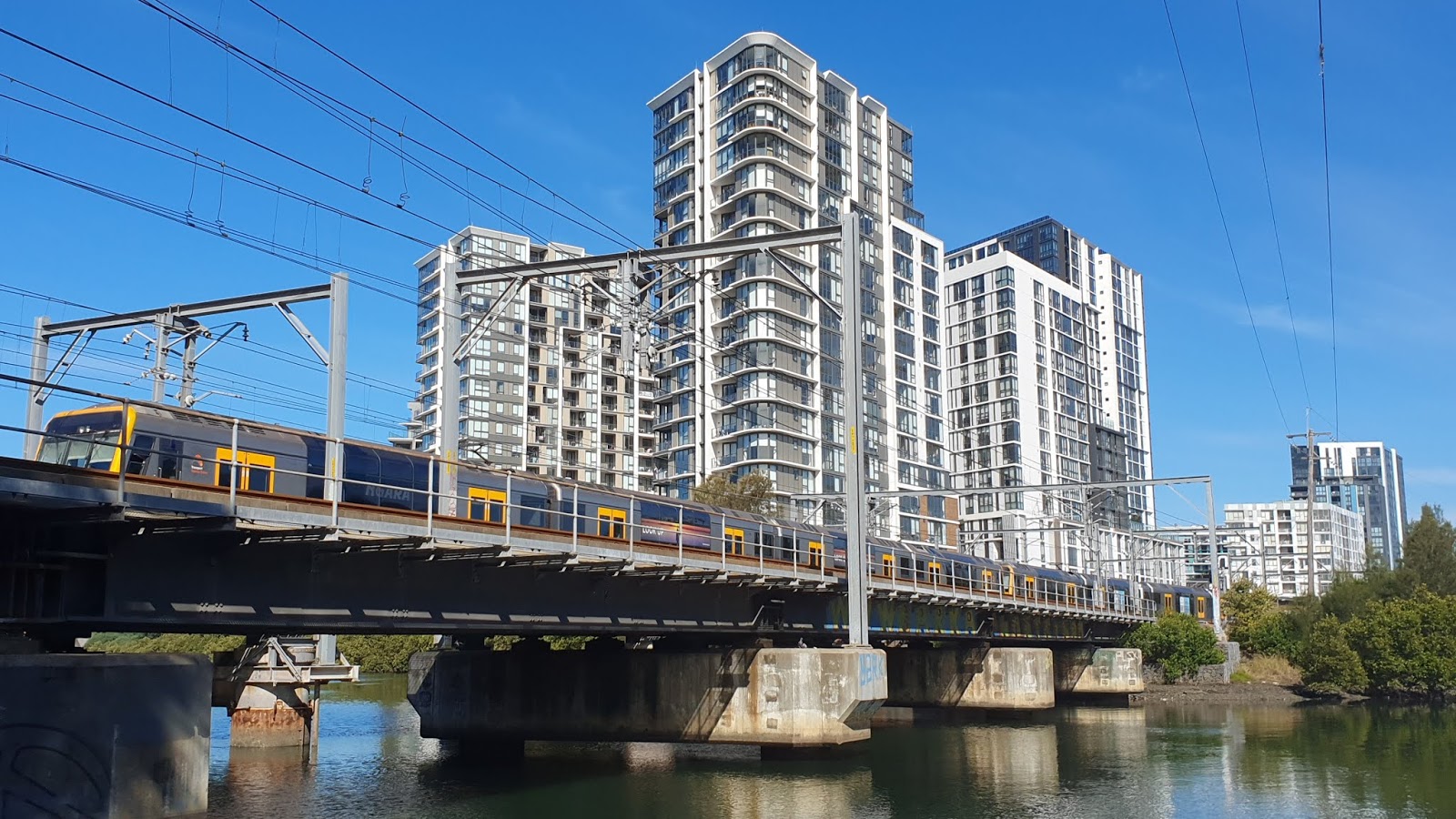 Sydney - City and Suburbs: Wolli Creek, railway bridge
