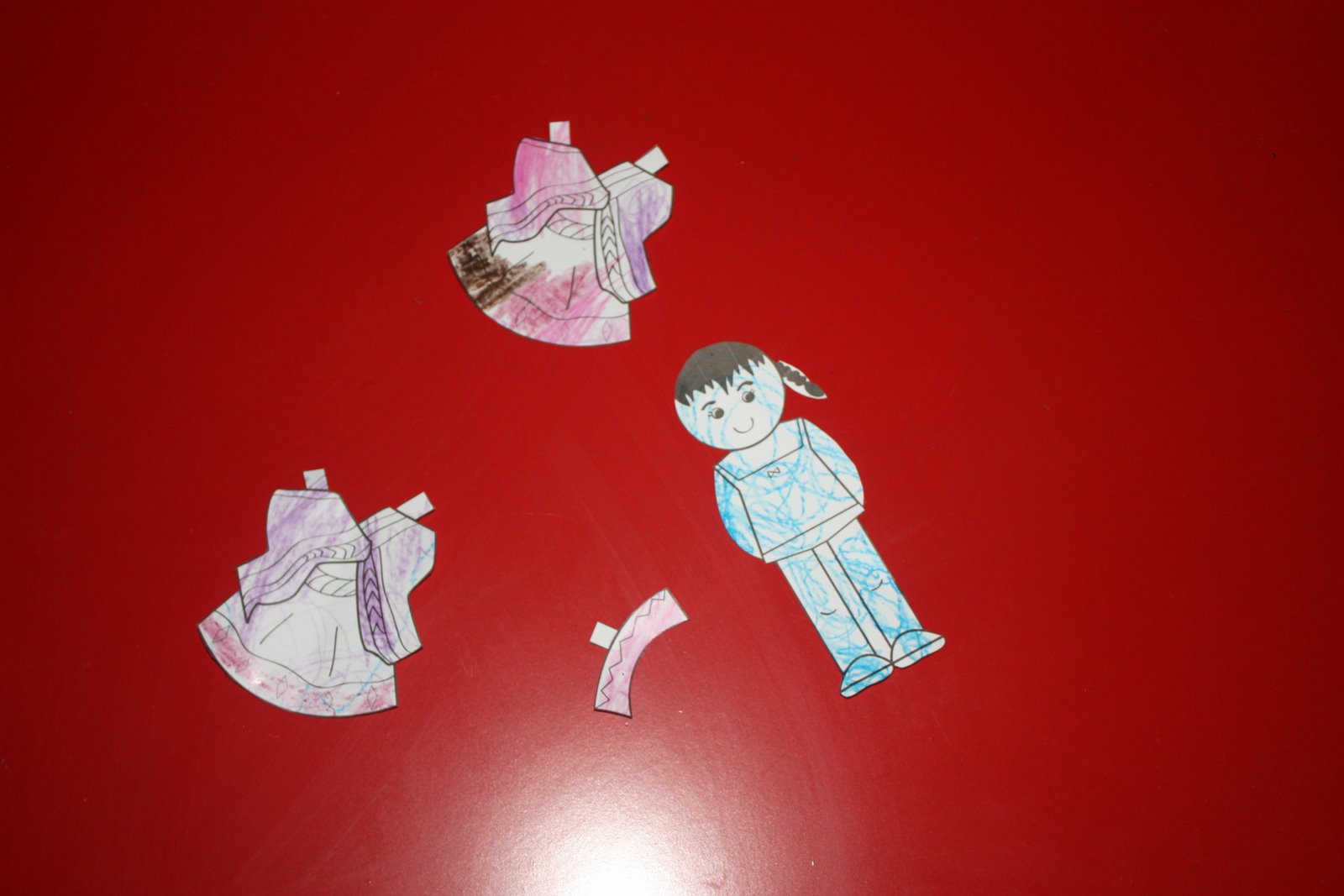 whirls and twirls around the world: Peru crafts: Paper Dolls