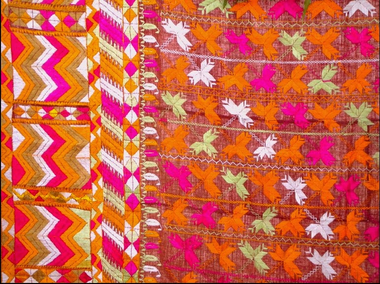 Phulkari of Punjab (Patiala): Inspiration
