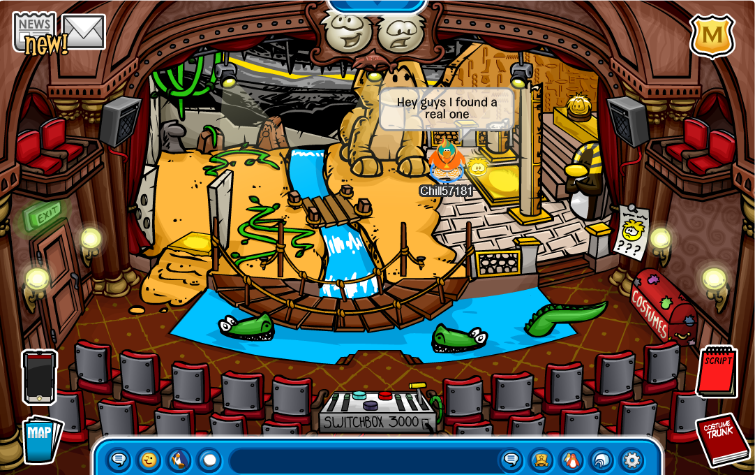 Chill's Club Penguin Opinions : Today's Updates: The Gold Puffle, New ...