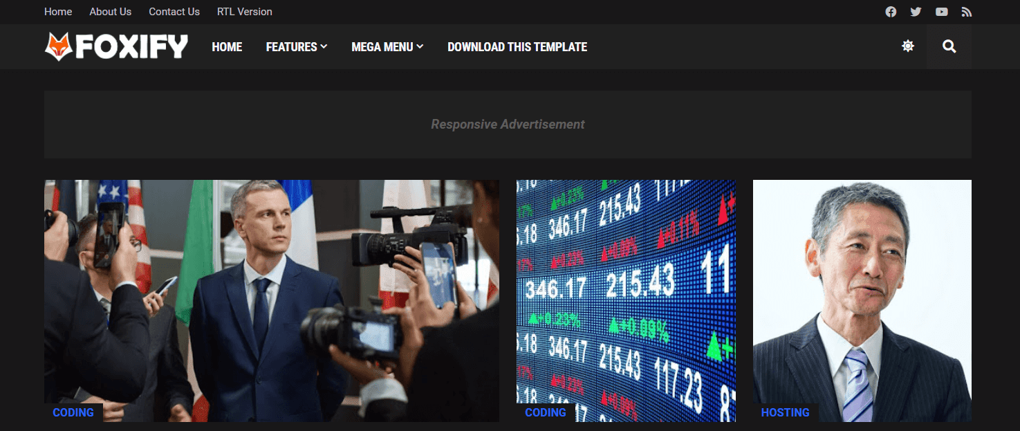 كيفية إعداد قالب Stack Blogger