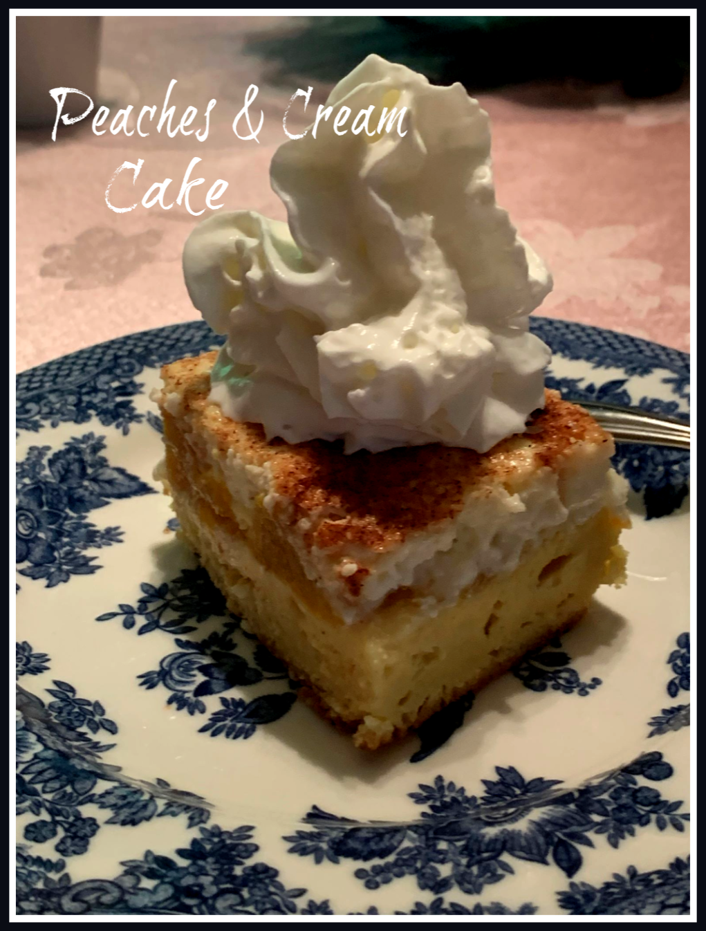 Sweet Tea and Cornbread: Peaches and Cream Cake!!!