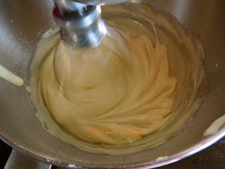 Vanille Noisette : BAVAROIS VANILLE/FRUITS ROUGES