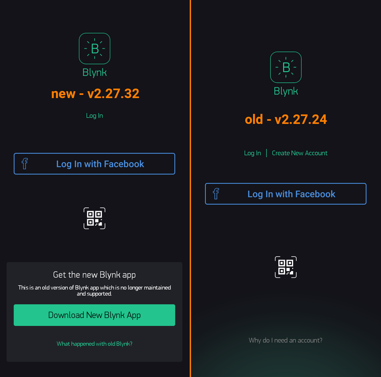 [Cập Nhật] Sửa lỗi tạo tài khoản cho ứng dụng Blynk bản cũ (Legacy)