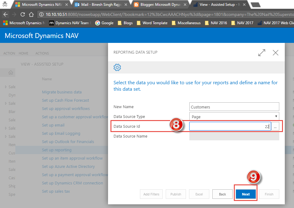 Microsoft Dynamics NAV By Binesh & Shilpa: Reporting data setup tool in ...