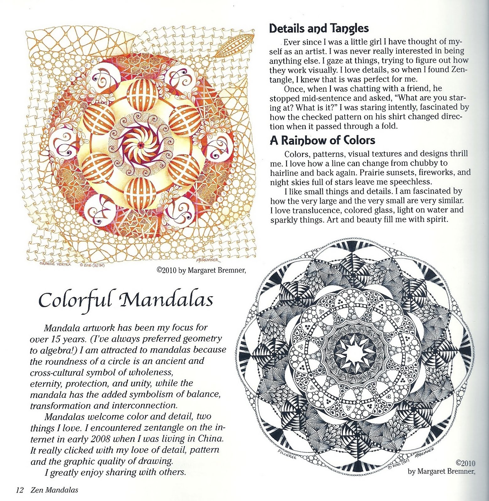 Enthusiastic Artist: "Zen Mandalas" - a new book!