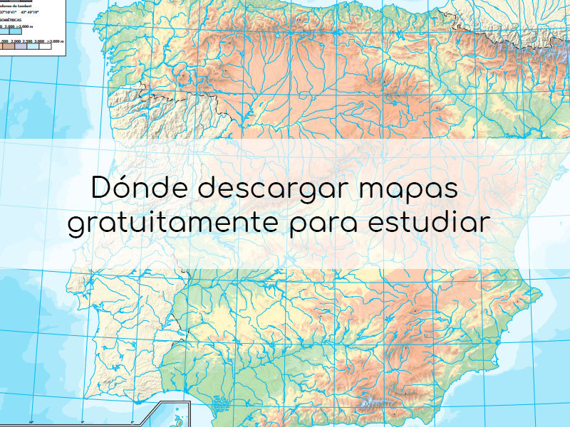 Dónde descargar mapas gratis para estudiantes