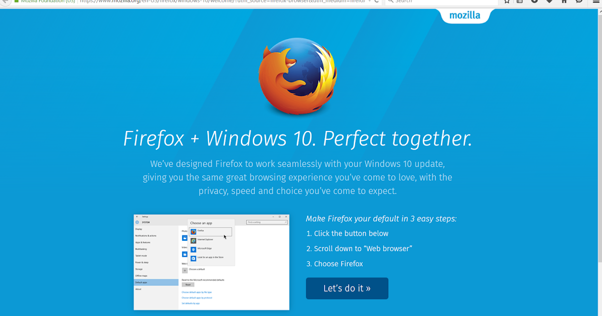Selenium + Firefox on Windows 10 - get rid of the Windows 10 intro URL ... Selenium + Firefox on Windows 10 - get rid of the Windows 10 intro URL ...