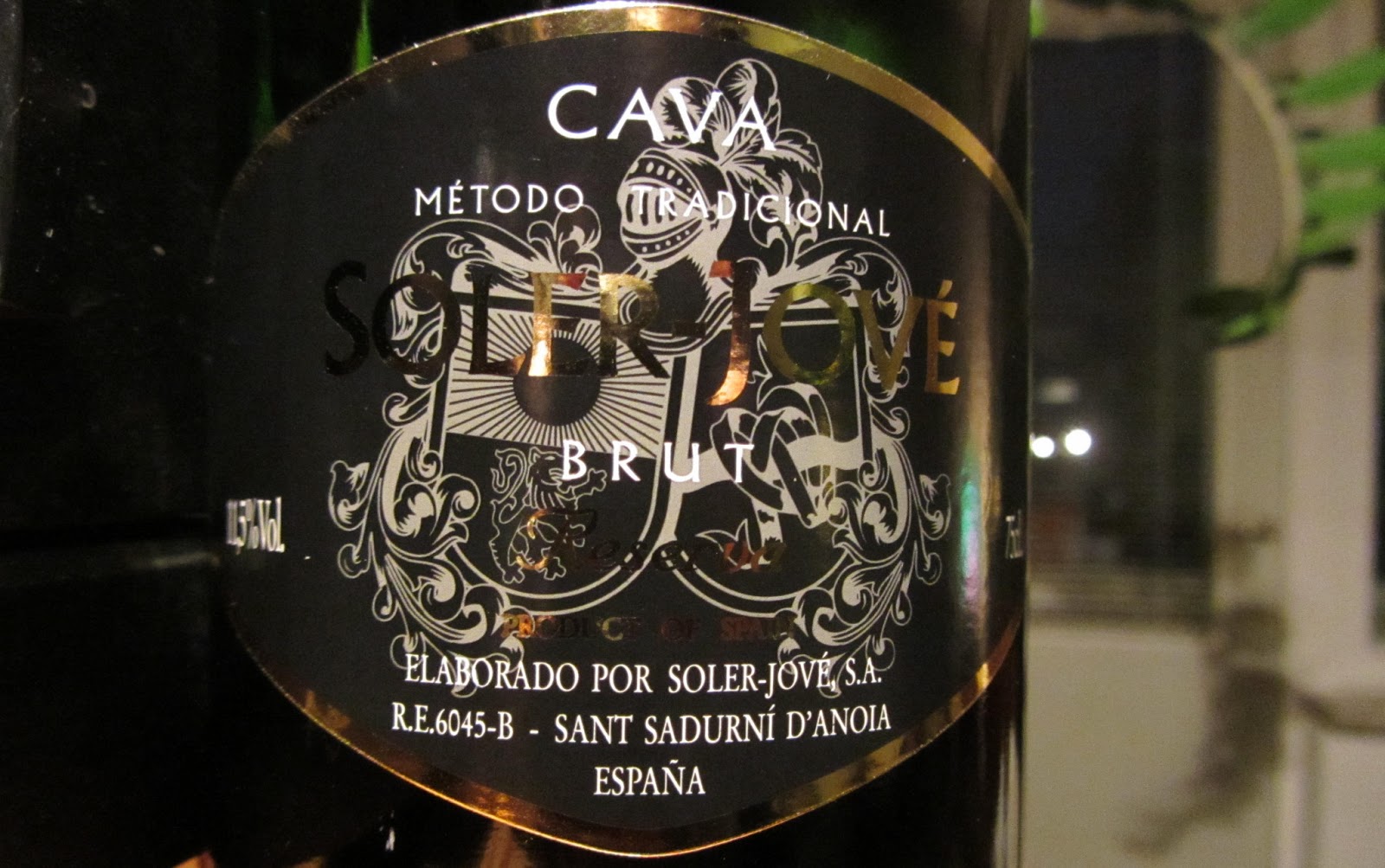 In vilis vino veritas: Cava Soler-Jové Brut Reserva - Yksinäisen ...