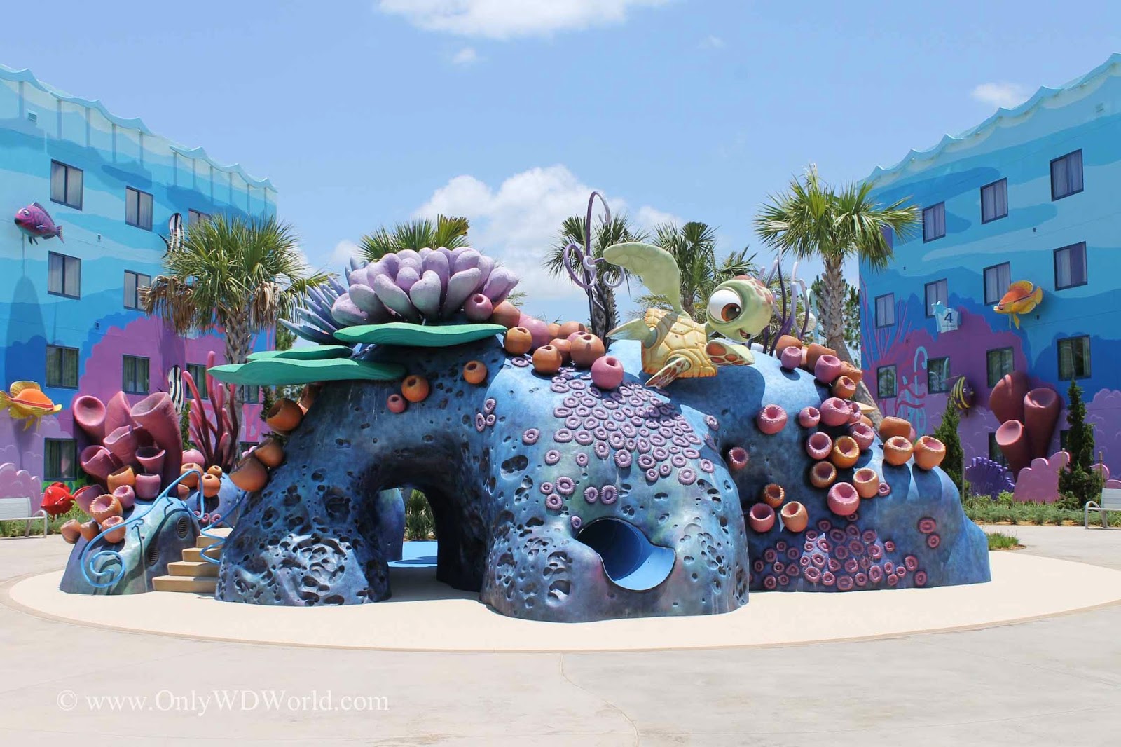 Disney-Pixar Movie Finding Nemo Themed Pool At Disney's Art Of ...