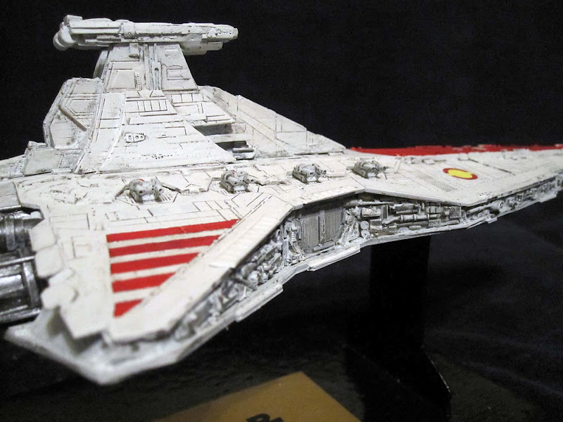 Science Fiction Modeler: Venator Class Republic Star Destroyer